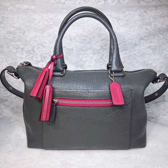 Coach | Bags | Coach Legacy Molly East West Satchel Graphite Berry ...